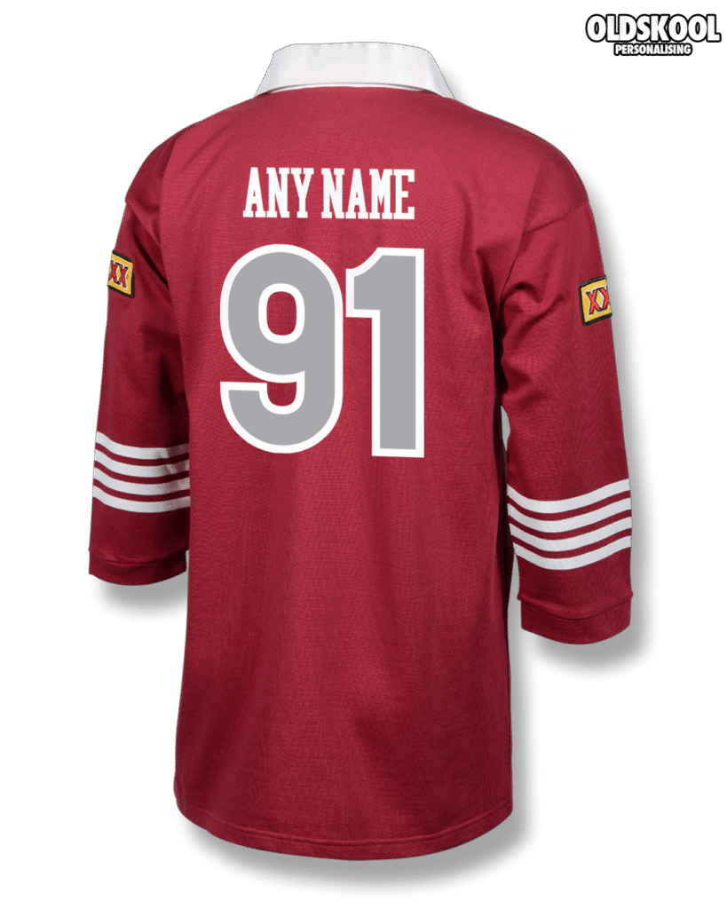 Queensland Maroons 1991 State of Origin Retro Jersey – Old Skool Sports